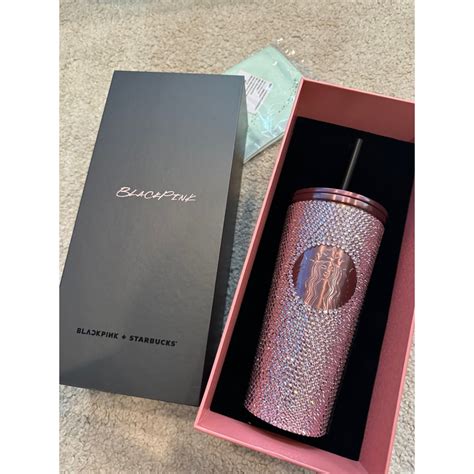 พร้อมส่ง แก้วทัมเบลอร์สตาร์บัคส์ลิซ่า Starbucks Stainless Steel Bling