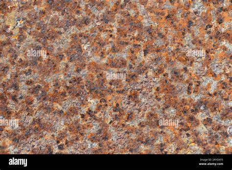 Vintage Vivid Rust Stained Corroded Metal Surface Stock Photo Alamy