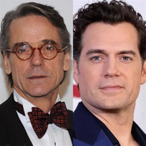 Jeremy Irons Teams Up With Henry Cavill For 1980s Cult Classic