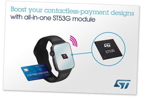 Stmicroelectronics Unveils All In One Nfc Module For Wearable Payments Nfcw