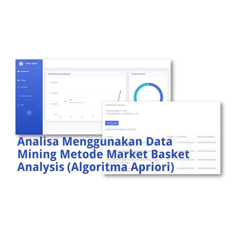Jual Data Mining Metode Market Basket Analysis Algoritma Apriori