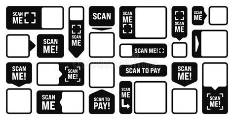 Scan Me Blank Sticker Online Payment Special Offer Sale Stickers