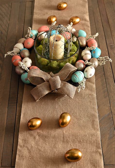 Enfeites Para Decoração De Mesa De Páscoa 14 Ideias Lindas