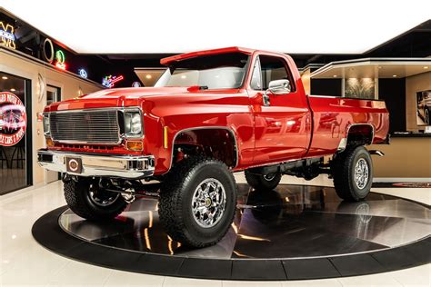 1973 Chevrolet K 20 Classic Cars For Sale Michigan Muscle And Old Cars