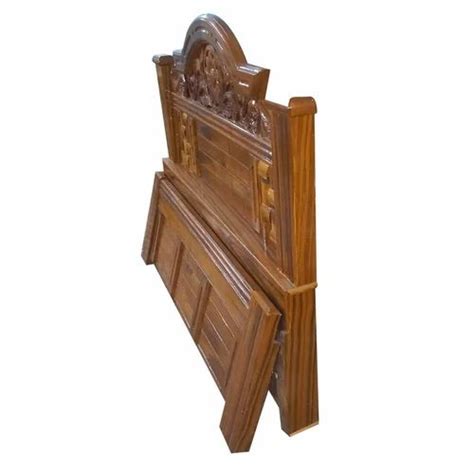 Brown Oak Wood Bed Headboard Set At Rs 18100 In Ulhasnagar Id