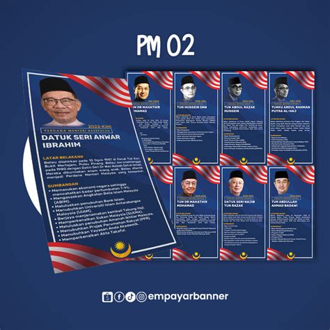 Banner Loose Perdana Menteri Malaysia Kenali Sejarah Kepimpinan Negara