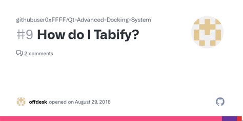 How Do I Tabify · Issue 9 · Githubuser0xffffqt Advanced Docking System · Github