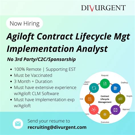 Pat M On Linkedin Contractlifecyclemanagement Agiloft Implementation Analyst Noc2c…