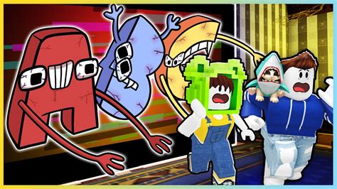 알파벳 랜드에 갇혀버렸다 알파벳들이 너무 무서워 [로블록스] 새상놀이터 Youtube