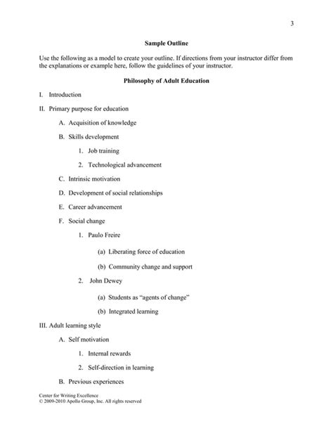 Presentation Outline Pdf
