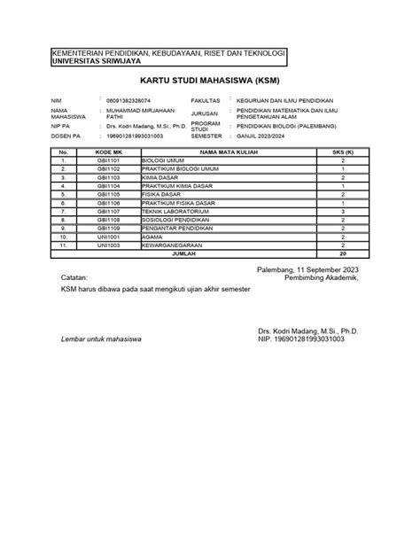 Krs 06091382328074 Semester 1 2023 2024 Word Pdf