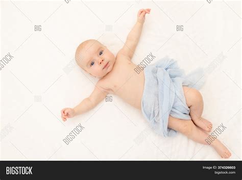 Naked Baby Lying On Image Photo Free Trial Bigstock