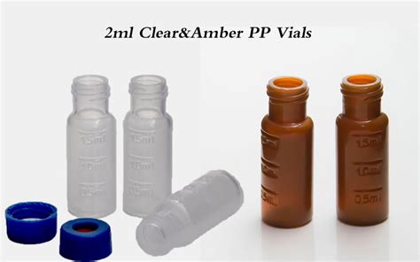 HPLC Sample PP Vials For Chromatography From Aijiren