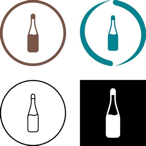 Champagne Bottle Icon Design 44327041 Vector Art At Vecteezy