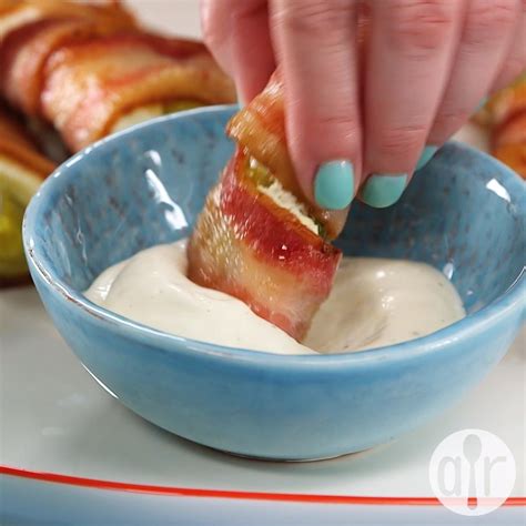 Bacon Wrapped Pickles Cooking Tv Recipes