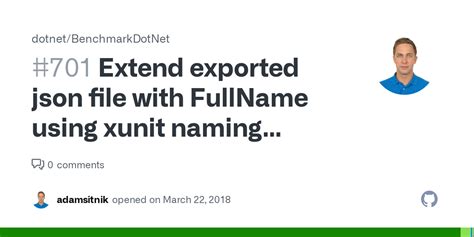 Extend Exported Json File With Fullname Using Xunit Naming Convention For Integration Purpose