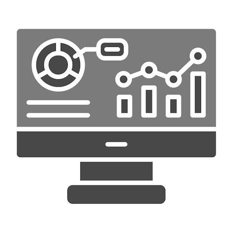 Premium Vector Analytics Icon