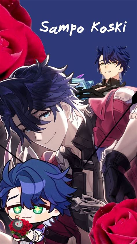 A Sketchy But Beautiful Man Sampo Sampokoski Honkaistarrail Animation Beautiful Men