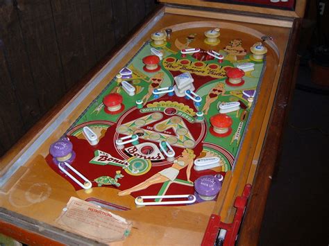 Gottlieb Alice In Wonderland Pinball 1948 Coin Operated Woodrail Game