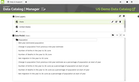 Getting Started With The Instantatlas Data Catalog Using Us Example Data Instantatlas Help