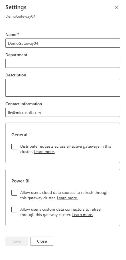 View And Manage On Premises Data Gateways Power Platform Microsoft Learn