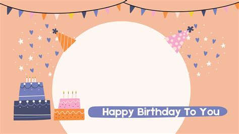 Page 12 Free And Customizable Happy Birthday Background Templates