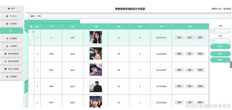 计算机毕业设计家教信息系统的设计与实现 在线家教服务平台的设计与开发 家教信息管理系统的构建与应用计算机课程家教网在线教育摘要 Csdn博客