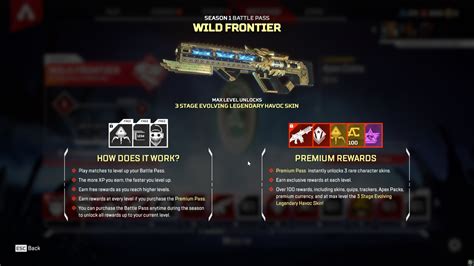 Weapon Unlock Apex Legends Interface In Game