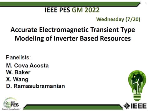 Accurate Electromagnetic Transient Type Modeling Of Inverter Based