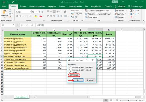 How To Add A Column In Excel Adding A New Column 2 Columns And A