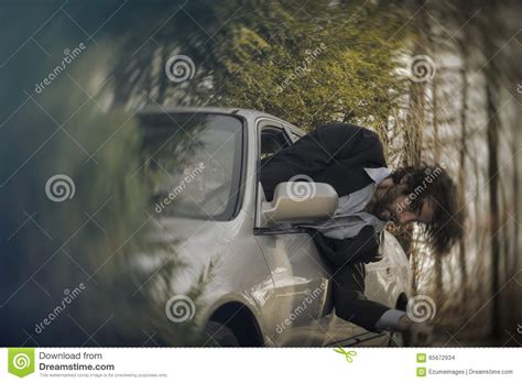 Drunk Driving Car Accident Stock Photo Image Of Drunk 65672934