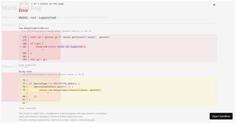 Pc Asset Bug Codesandbox