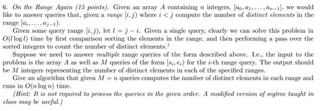 Solved Please Answer The Following Problem With An Algorithm Chegg