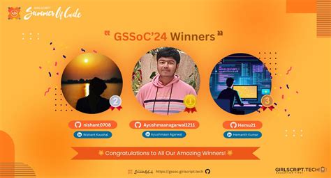 Gssoc2024 Recordbreaking Teamwork Grateful Programmanager Community Arushi Garg