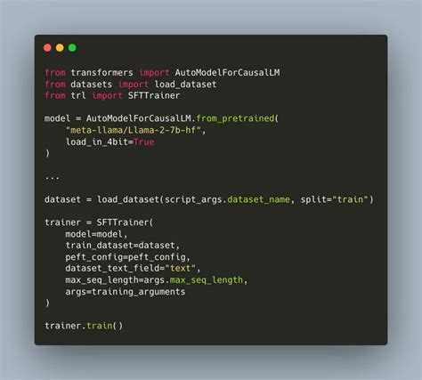 younes belkada on linkedin fine tune llama 2 with few lines of code with llama2 landing in the