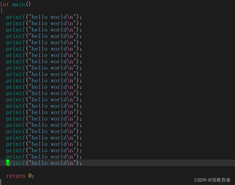 Linuxvim基本教程vim创建文件 Csdn博客