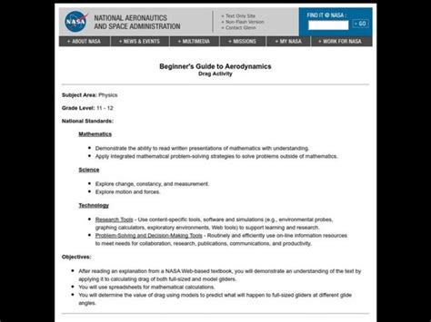 drag problem set lesson plan for 11th 12th grade lesson planet