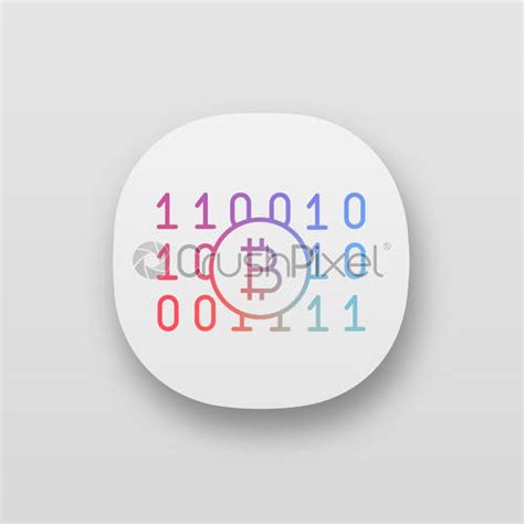 binary code app icon stock vector 3896971 crushpixel