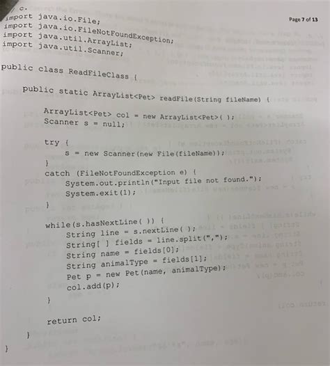 Solved 15 One Of These Readfile Methods Reads Lines From An