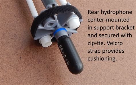 Cmhb Center Mount Hydrophone Bracket For Autonomous Towed Hydrophone A