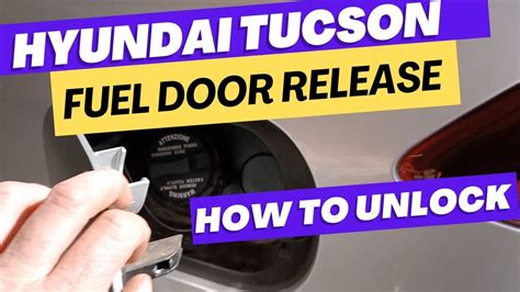 Hyundai Tucson Fuel Door Release How To Open Fuel Door Youtube