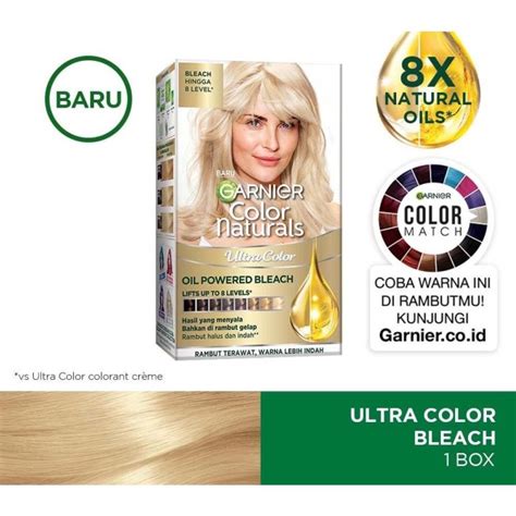 Garnier Semir Kotak Oil Powered Bleach Bleaching Lazada Indonesia