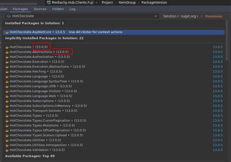 Cs7069 Reference To Type Irequestexecutorbuilder Claims It Is Defined In Hotchocolate