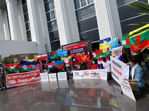 Dvb မြန်မာစစ်ကောင်စီ၏ အတုအယောင်ရွေးကောက်ပွဲကို ဆန့်ကျင်လှုပ်ရှားမှု ခ