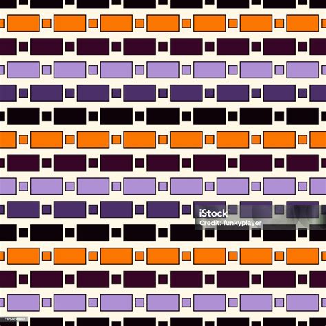 가로 파선 추상 배경입니다 할로윈 전통적인 색상의 매끄러운 패턴으로 기하학적 모티브 0명에 대한 스톡 벡터 아트 및 기타 이미지 0명 가을 그래픽 프린트 Istock