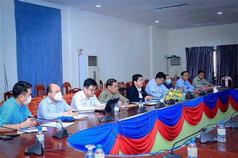អាជ្ញាធរខេត្តកោះកុង រៀបចំកិច្ចប្រជុំពិគ្រោះ និងផ្តល់យោបល់ពាក់ព័ន្ធករណីវិវាទដីធ្លី សារព័ត៌មាន