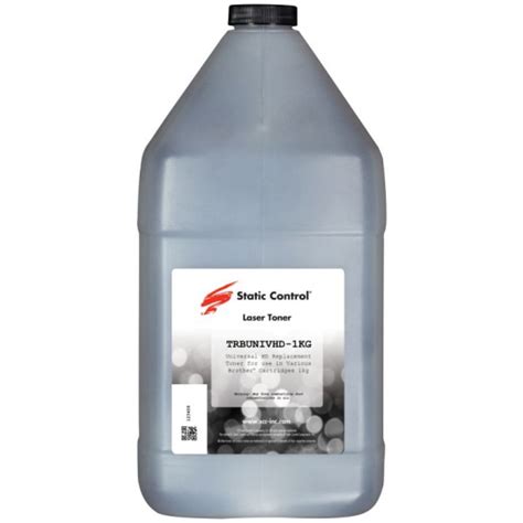 Тонер Static Control TRBUNIVHD-1KG черный флакон 1000гр. для принтера ...