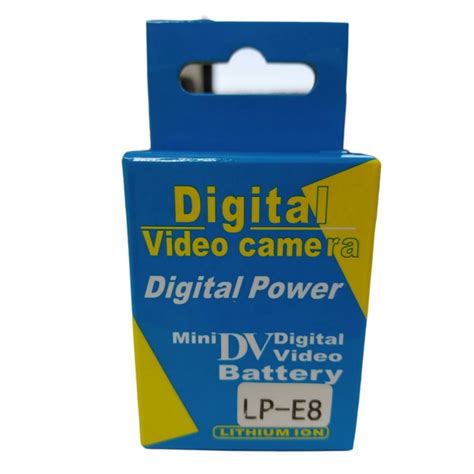 แบตเตอรี่สำหรับกล้องแคนนอน รุ่น Lp E8 0012 Shopee Thailand