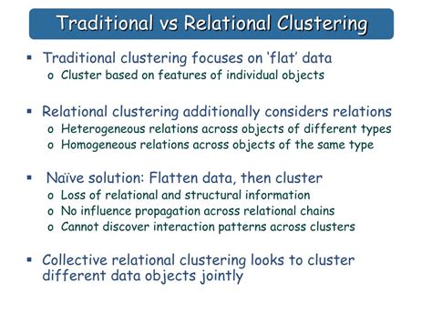 Ppt Collective Relational Clustering Powerpoint Presentation Free Download Id3381561