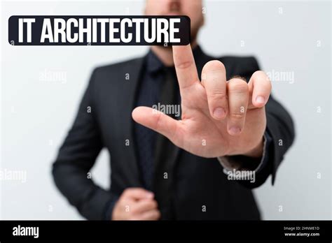 Text Sign Showing It Architecture Word For Architecture Is Applied To